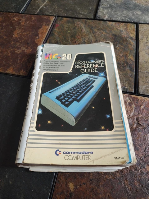 COMMODORE VIC 20 Programmer's Reference Guide 1st Ed Complete w ...