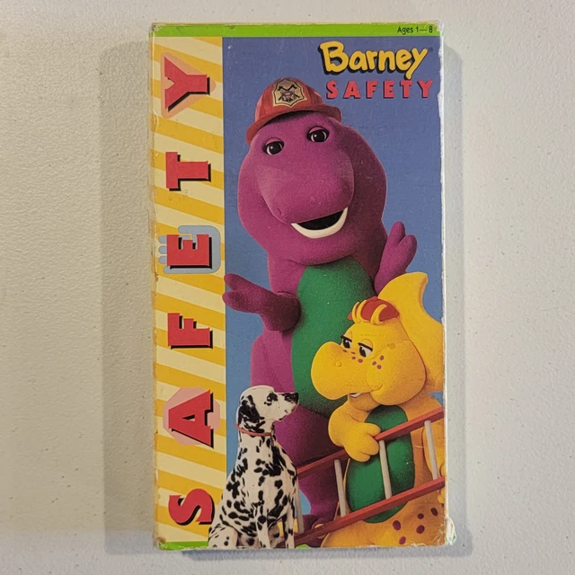 BARNEY & FRIENDS - Barney Safety VHS 1995 FAMILY CHILDREN'S MUSIC RETRO ...