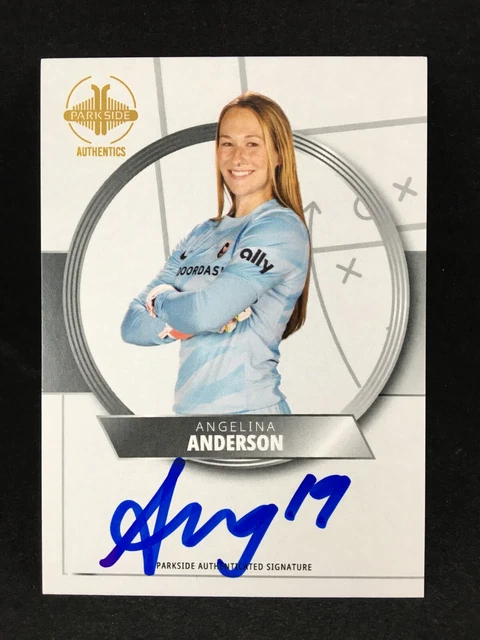 ANGELINA ANDERSON 2024 Parkside NWSL Vol 1 Signature Series /399 Auto D ...