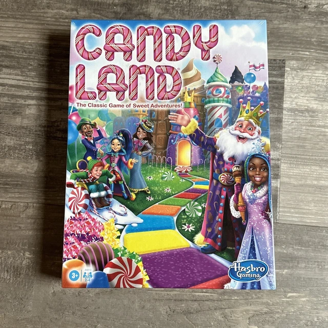 HASBRO GAMING CANDY Land Board Game Ages 3 Up 2 To 4 Players (NEW ...