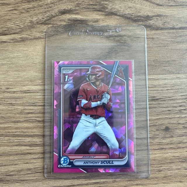 2024 BOWMAN SAPPHIRE Anthony Scull 1/1 Padparadscha 1er Sapphire ...