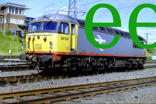 UK RAILWAYS 35MM COLOUR NEGATIVES: 56019-37197 at HEALEY MILLS YARD 18 ...