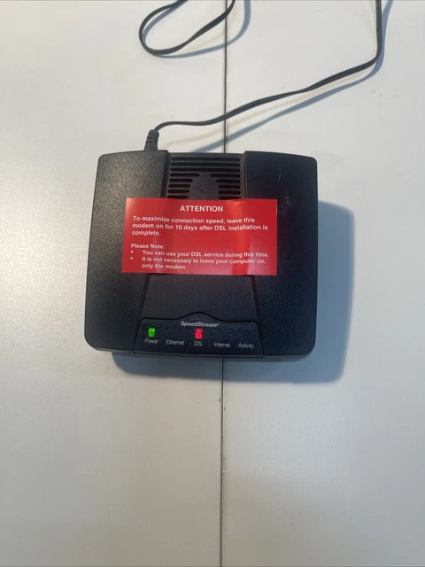 SIEMENS SPEEDSTREAM 4100 Ethernet Usb Adsl Modem $10.25 - PicClick