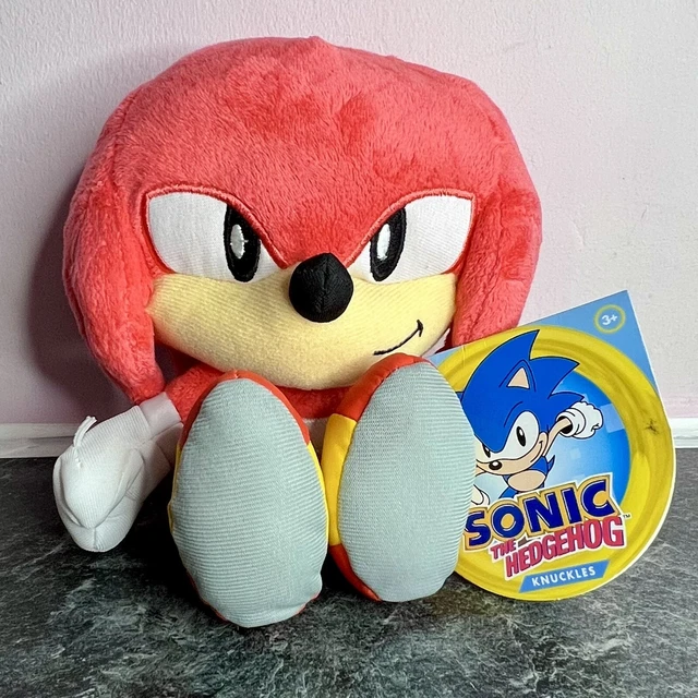 JAKKS PACIFIC SONIC The Hedgehog Official Plush 23 Cm Knuckles ...