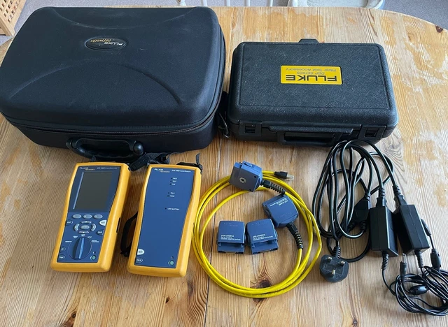 FLUKE DTX-1800 CABLE Tester, Single Mode, Multi Mode Fibre Modules ...