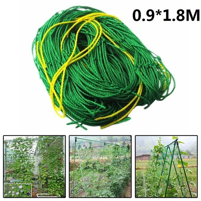 CUCUMBER TRELLIS NETTING Frame Vegetable Mesh Garden Flower Plant ...