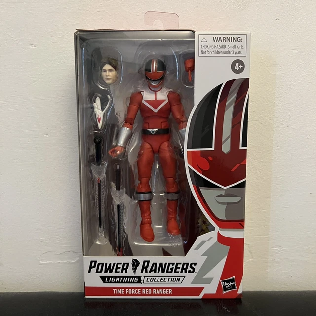 POWER RANGERS TIME Force Red Ranger Lightning Collection Action Figure ...