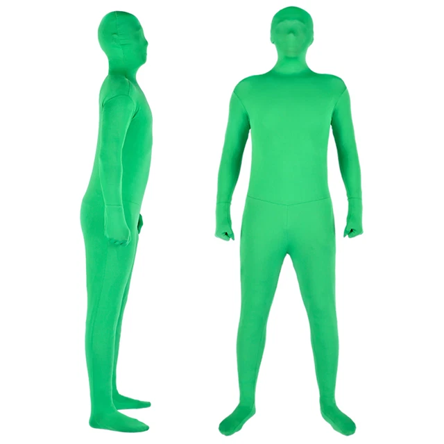 GREEN SCREEN SUIT Breathable Disappearing Green Screen Invisibility ...