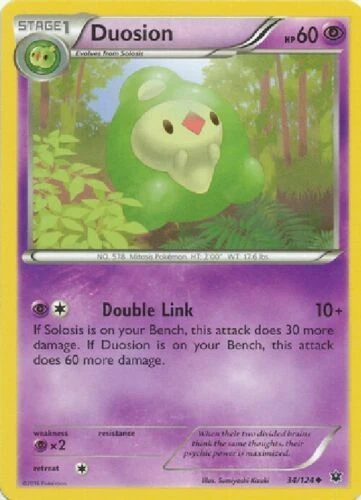 POKEMON CARD DUOSION 34/124 No 578 Mitosis Pokemon Tcg Ccg EUR 6,41 ...