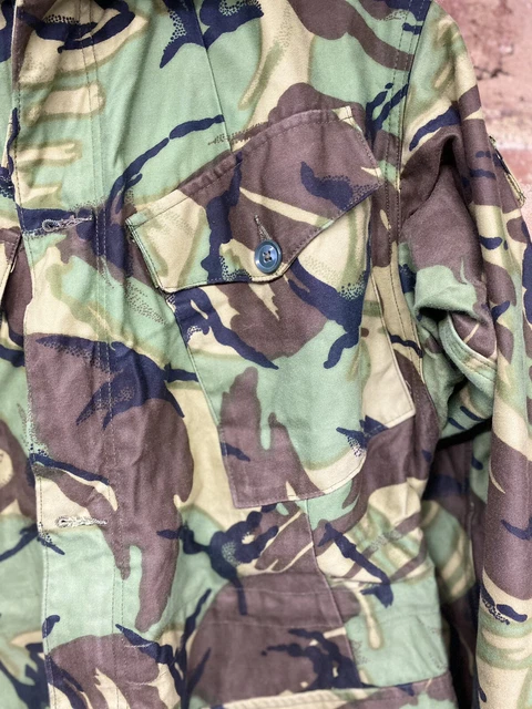 ORIGINAL BRITISH ARMY 1968 Pattern DPM Combat Smock 68 Camo Size 4 ...