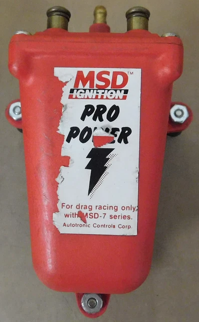 MSD 8201 PRO Power Ignition Coil, Canister, Oil Filled, 43,000 Volt ...