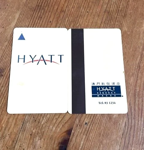 MACAU HYATT REGENCY Hotel Room Key Card (RC-161) $5.99 - PicClick