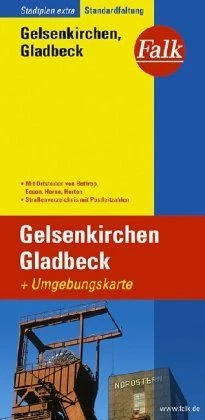 FALK STADTPLAN EXTRA Standardfaltung Gelsenkirchen de Falk... | Livre ...