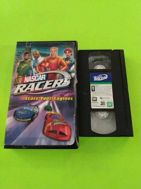 NASCAR: RACERS START Your Engines Fox Kids TV (VHS, Tape Clamshell)-081 ...