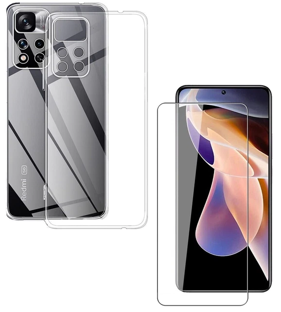 FOR XIAOMI REDMI NOTE 12 PRO 4G CASE + TEMPERED GLASS SCREEN PROTECTOR ...