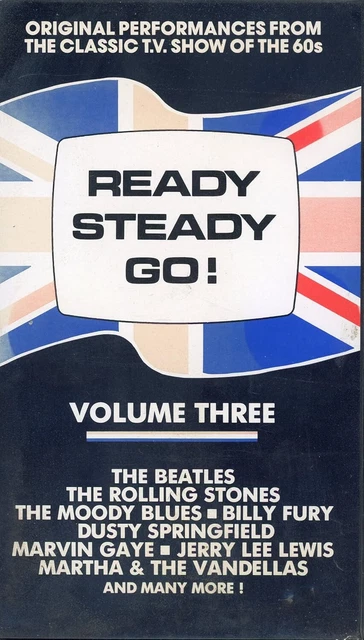 READY STEADY GO! - Vol. 3 (VHS) - Beatles, Rolling Stones, etc. £34.99 ...