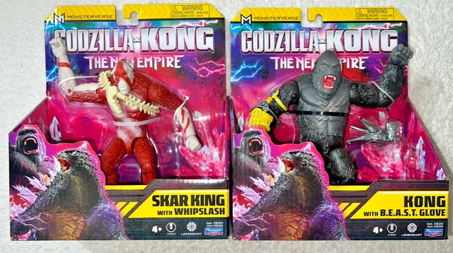 GODZILLA X KONG The New Empire Skar King & Kong With Beast Glove 6 ...