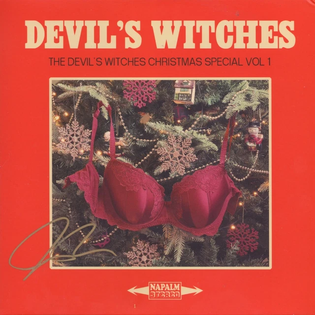 DEVIL'S WITCHES CHRISTMAS SPECIAL Swedish *SIGNED* GREEN Vinyl RARE 7" SINGLE EUR 41,81 ...