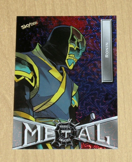 2022 MARVEL METAL Universe Spider-Man violet grandiose RONIN #69 EUR 4 ...