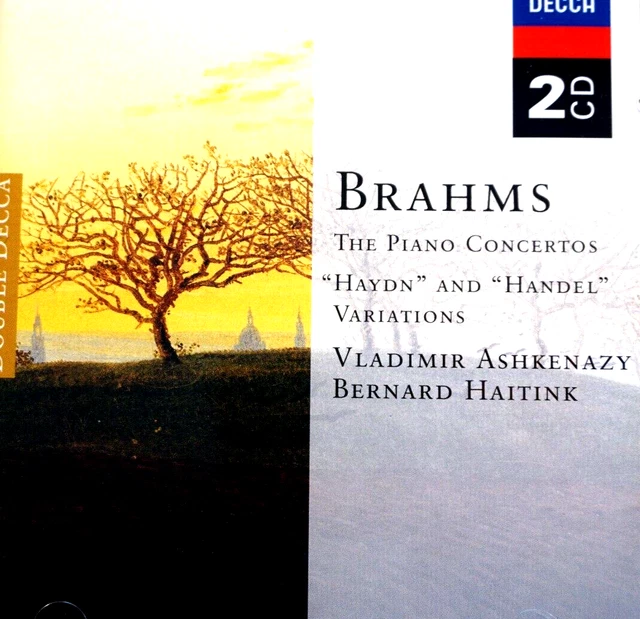 BRAHMS - THE Piano Concertos, Ashkenazy / Haitink, 2 Disc Set - CD, VG ...