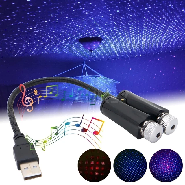 CAR STARRY SKY USB space light night light projector light star night ...