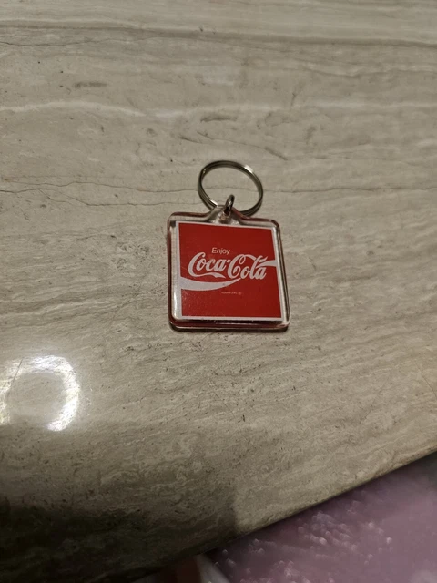 VINTAGE ENJOY COCA Cola 6" x 6" Square Coke Patch & 2 3/8" Set of 2 Lot ...