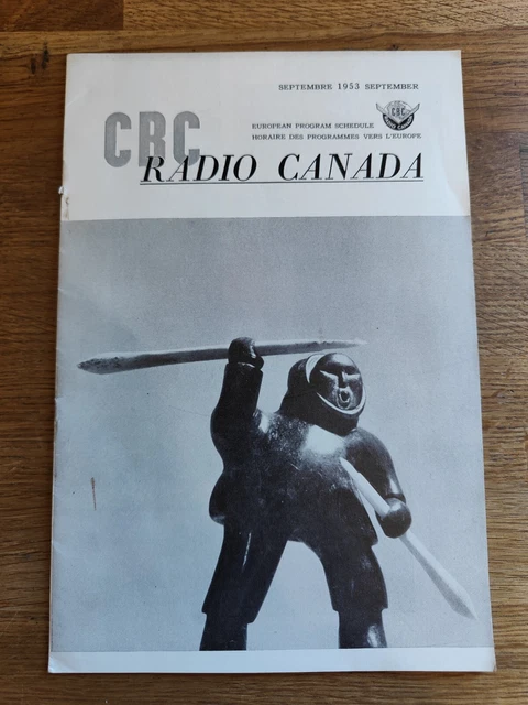 MAGAZINE - CBC Radio Canada Service International Program Schedule Sept ...
