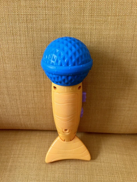 BUBBLE GUPPIES ROCKIN MicroFin Talking Microphone Mic Nick Jr 2012 ...