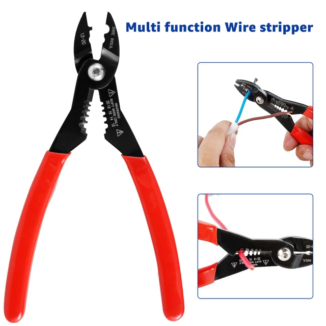 PROFESSIONAL CRIMPING TOOL / Multi--purpose Tool Wire Stripper/Cutter ...