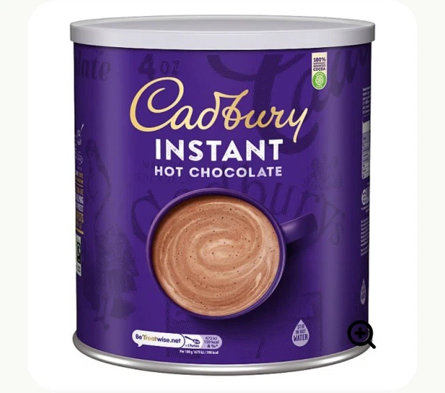 CADBURY INSTANT HOT Chocolate Large Tub 2Kg £26.50 - PicClick UK