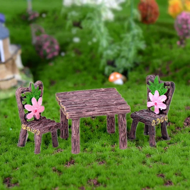 6 PCS SIMULATION Miniature Furniture Adornment Decor Resin Miniatures ...