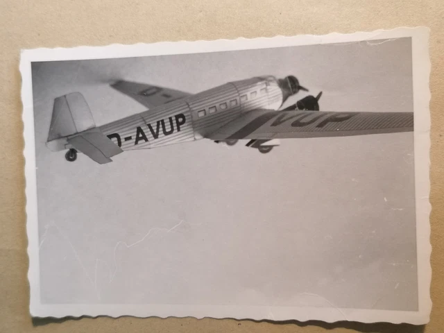 FOTO WK2 flugzeug luftwaffe ju52 1932 Junkers avup im flug EUR 29,00 ...