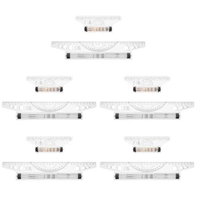 5 PACK PARALLEL Ruler Drawing Rolling Measuring Multipurpose £24.28 ...