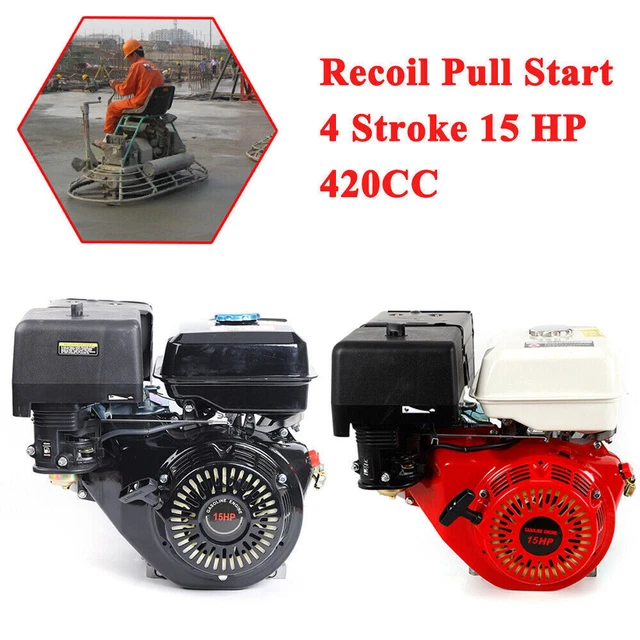 420CC ENGINE 15 HP 4 Stroke OHV Horizontal Gas Engine Go Kart Motor ...