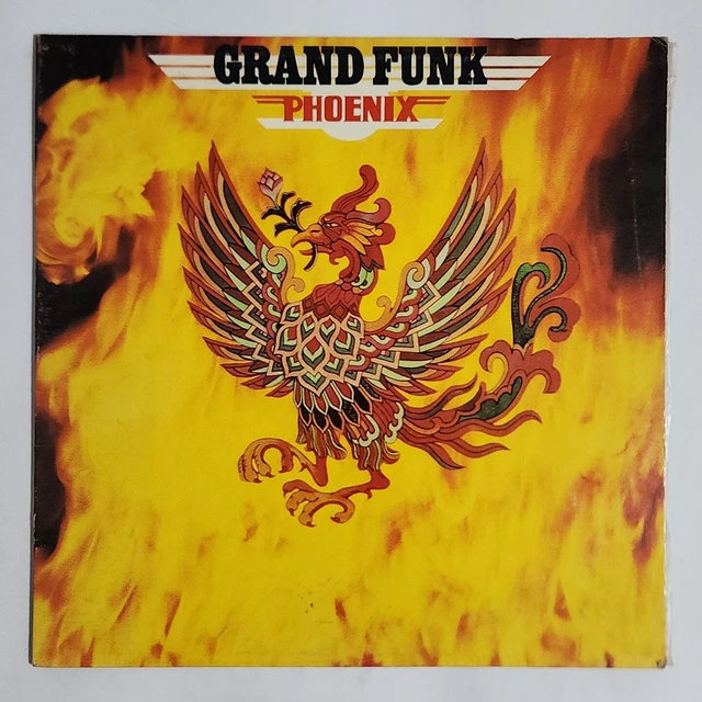 GRAND FUNK RAILROAD - 'Phoenix' 12" Gatefold Vinyl LP Record 1972 AUST ...
