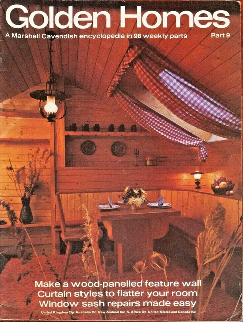 GOLDEN HOMES PART 9 DIY Magazine 1972 Vintage Decor Retro Interior ...