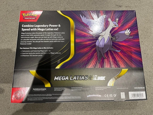 POKEMON TCG MEGA Evolution Mega Latias Latios EX Box Brand New & Sealed ...
