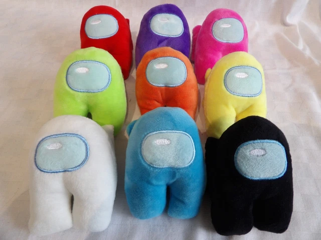 AMONG US PLUSH toys x9, 10cm tall £21.50 - PicClick UK