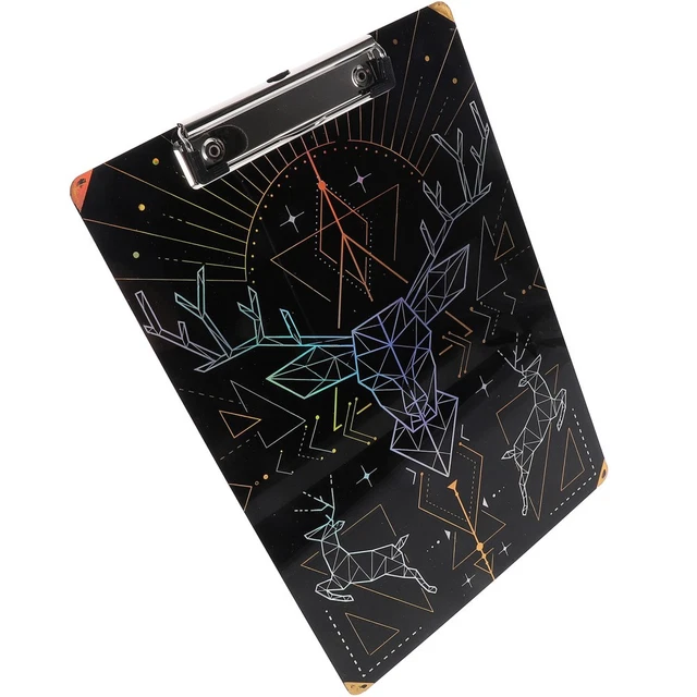 CLIPBOARD FOLDER PORTABLE Writing Clipboard Office Document File Folder ...