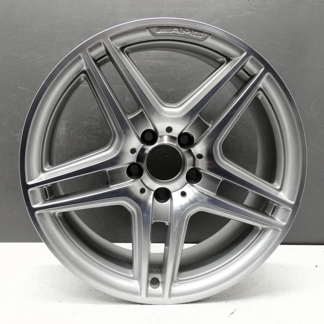 MERCEDES C-CLASS W204 Amg 18" Alloy Wheel Rim 8.5J Rear Diamond Cut ...