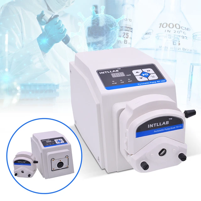 INDUSTRIAL PERISTALTIC PUMP Liquid Metering Dosing Pump Precision ...