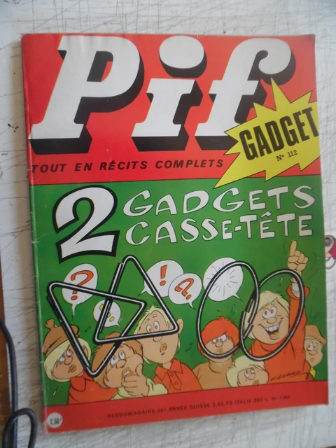 PIF GADGET NO 112-04/1971-Rc Pif- Rahan- Loup Noir- Les As EUR 4,00 ...