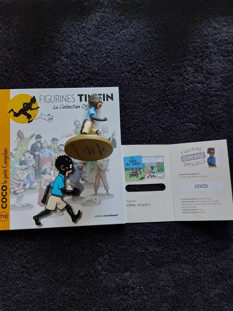 MOULINSART FIGURINE TINTIN la collection officielle , Coco n°110 EUR ...