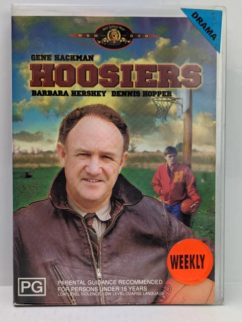 HOOSIERS DVD REGION 4 Pal Pre-Owned Ex-Rental Drama Gene Hackman $2.99 ...