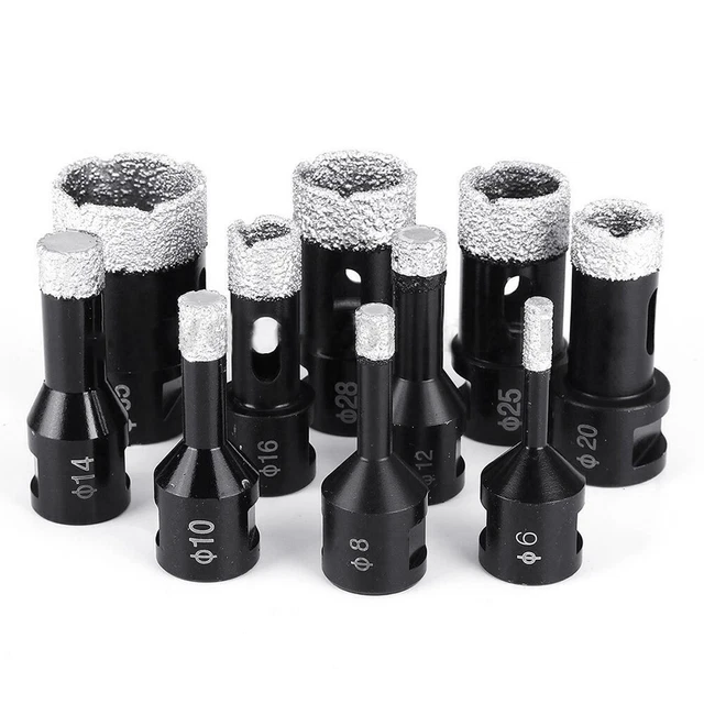COEUR PERCEUSE EMBOUT Fraise M14 Avec Rangement Bo?te 1 PC Sec Foreuse ...