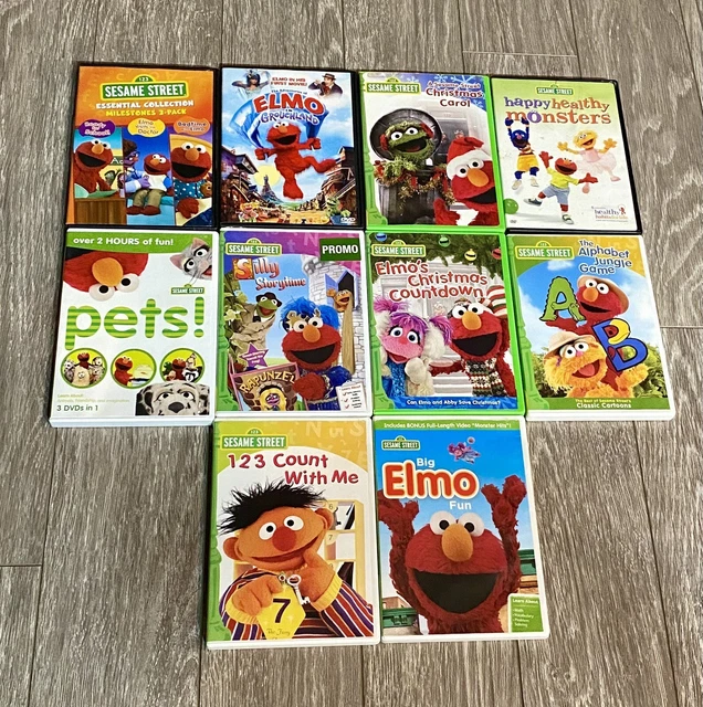 ELMO SESAME STREET DVD Lot EUR 28,67 - PicClick DE