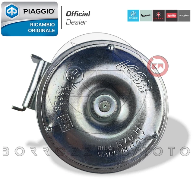 KLAXON SIGNAL ACOUSTIQUE 12V Original Piaggio MP3 4T 4V IE LT 300 2010 ...
