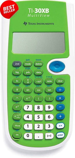 SCIENTIFIC CALCULATOR MULTI View 4 Line Display Fraction Decimal Math ...