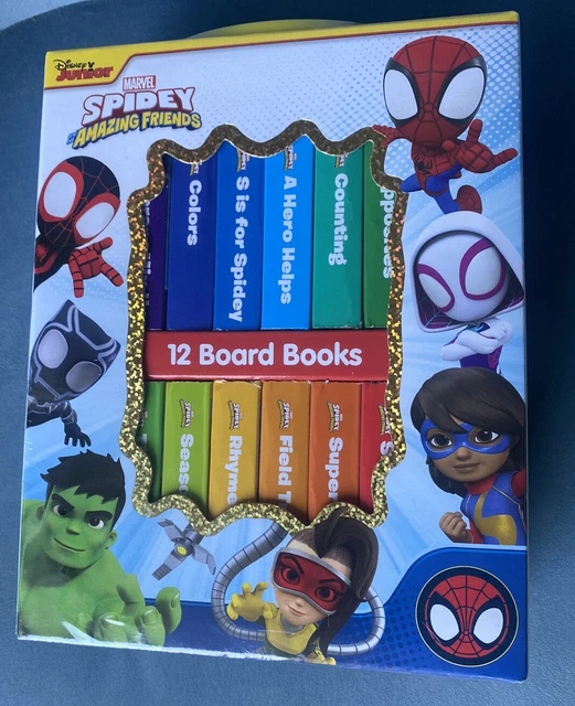 PI KIDS DISNEY Junior Marvel Spidey and His Amazing Friend 12 Books NEW ...