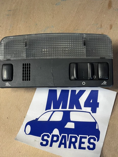 GENUINE VW GOLF MK4 GTI 25th Anniversary Front Interior Light Black ...